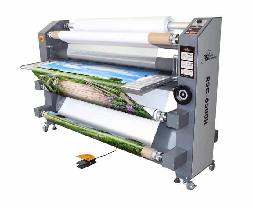 6500H - 65" Heat Assist Top Roller Wide Format Roll Laminator – Bookstop